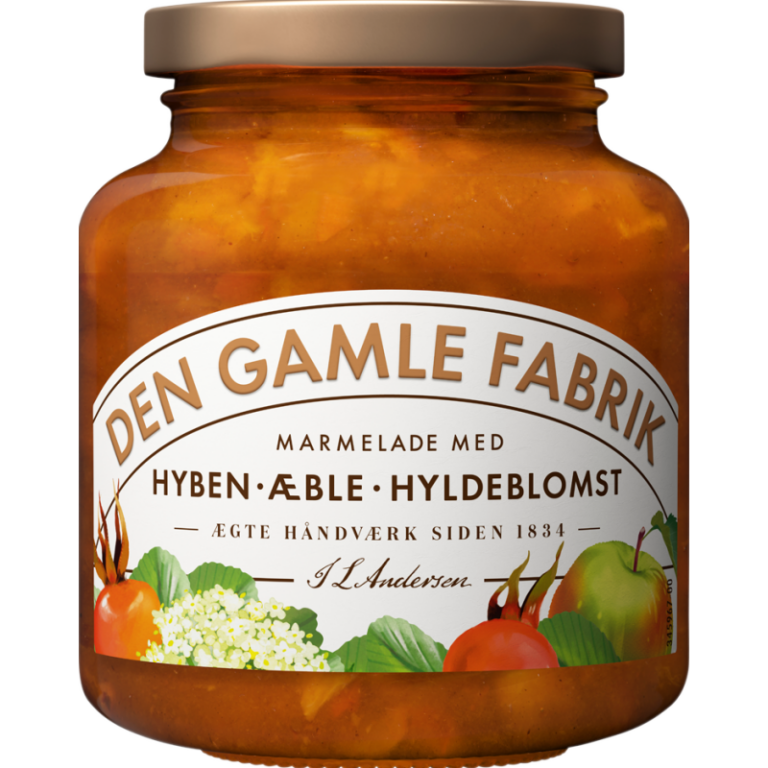Hyben, Æble & Hyldeblomst - dengamlefabrik.dk